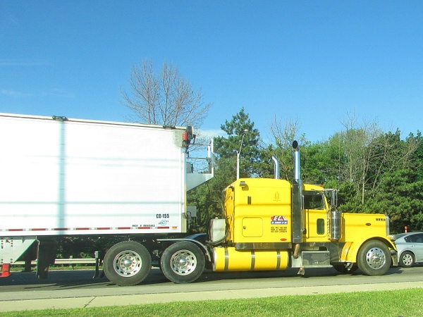 ECL Yellow Peterbilt by RobertArcher